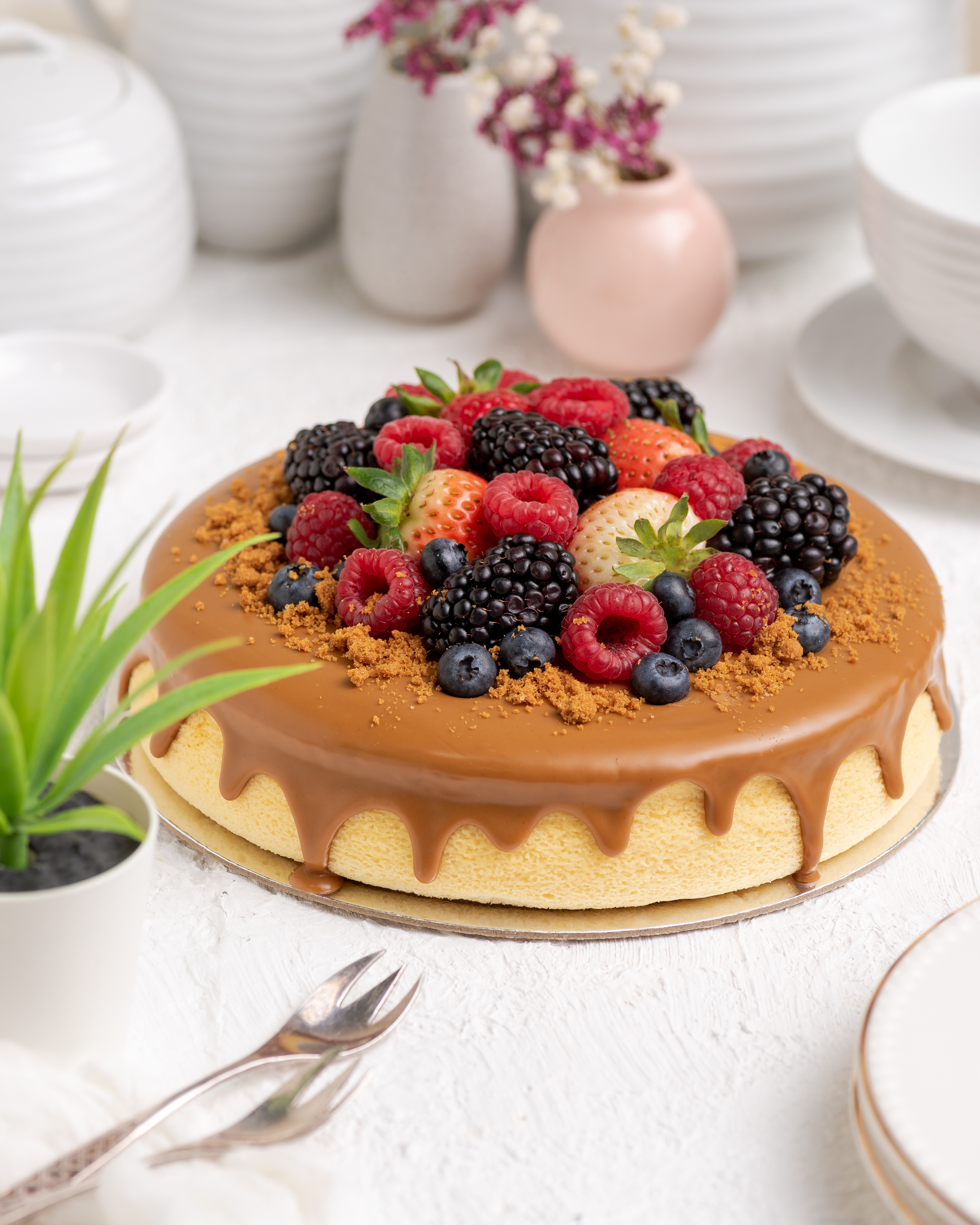 B 7 - Lotus / Nutella - AKI Japanese Cheesecake